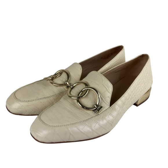 27 EDIT | Shoes | 27 Edit Womens Sz Off White Cream Slip On Dressy ...